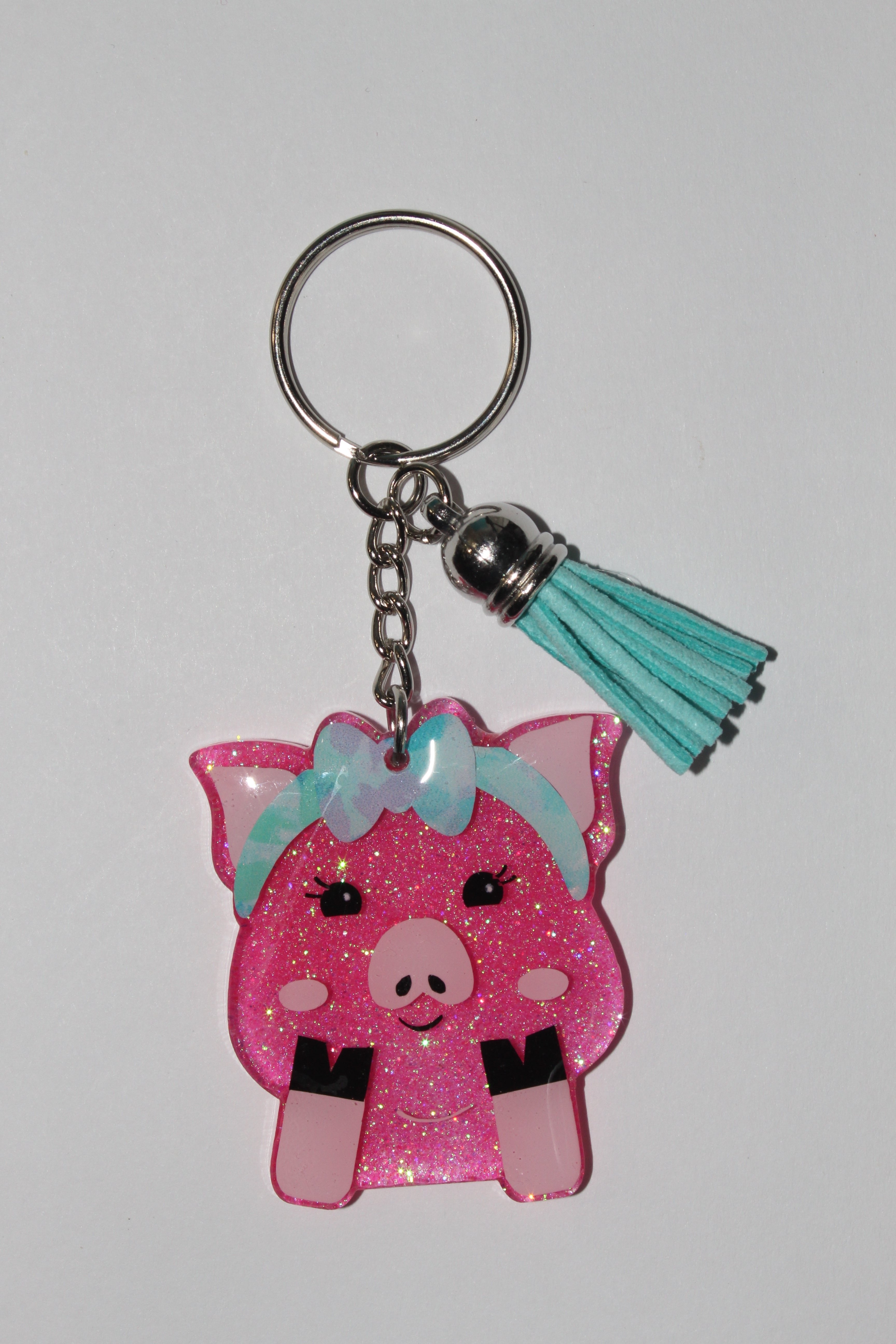 2" Piggy Keychain – XOXO Yours Truly LLC